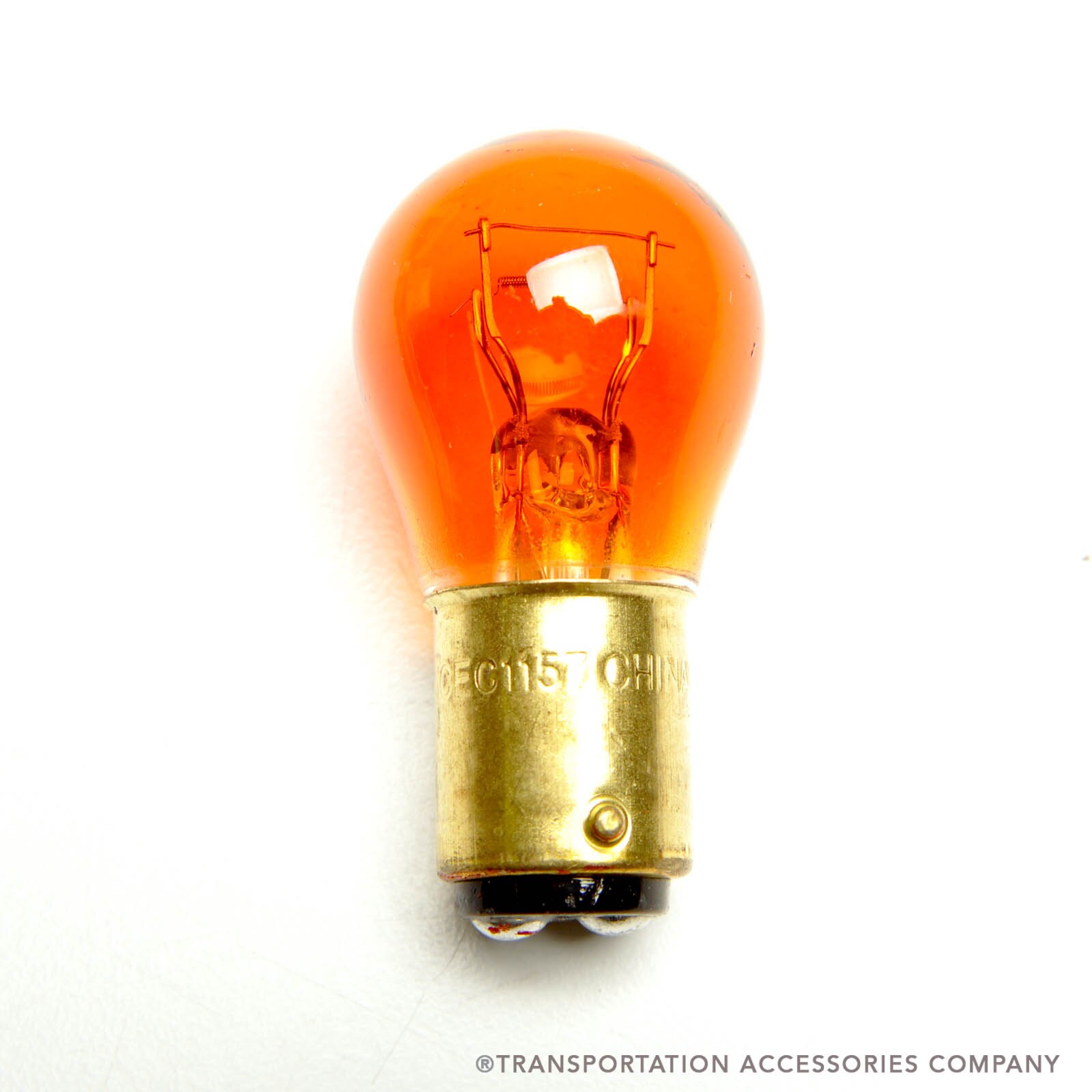 1157A Double Contact Miniature Amber Bulb