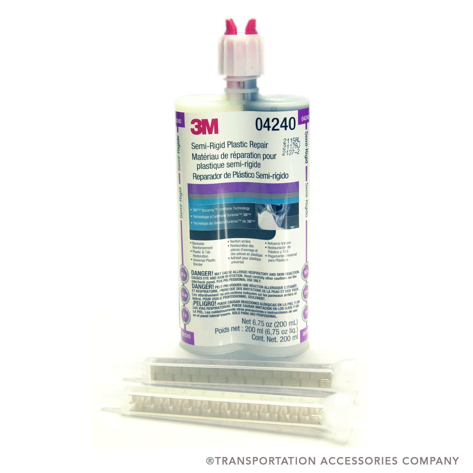 4240 3M Semi-Rigid Plastic Repair Adhesive