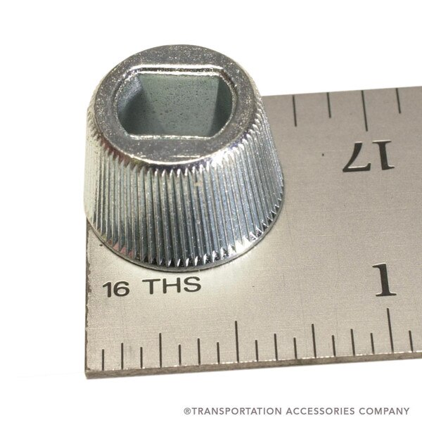 47-16 Knurled Driver for 3/8" Diameter Pivot Shaft