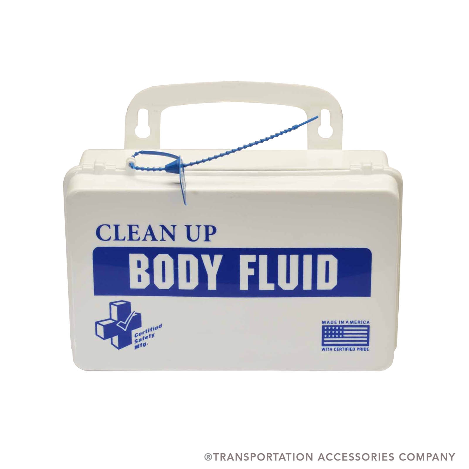 6021 Body Fluid Clean Up Kit in Poly Case