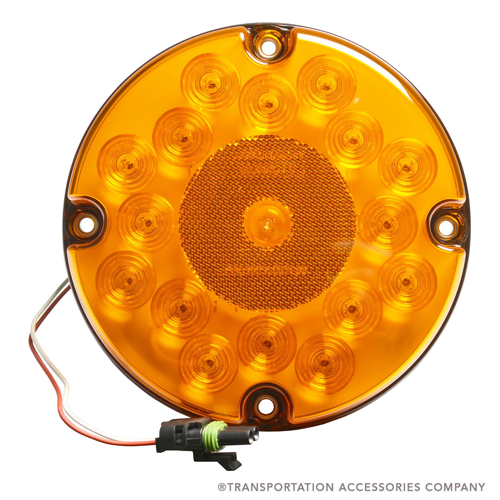 7LEDA-BB Maxima 7" Amber LED Turn With Blue Bird Plug