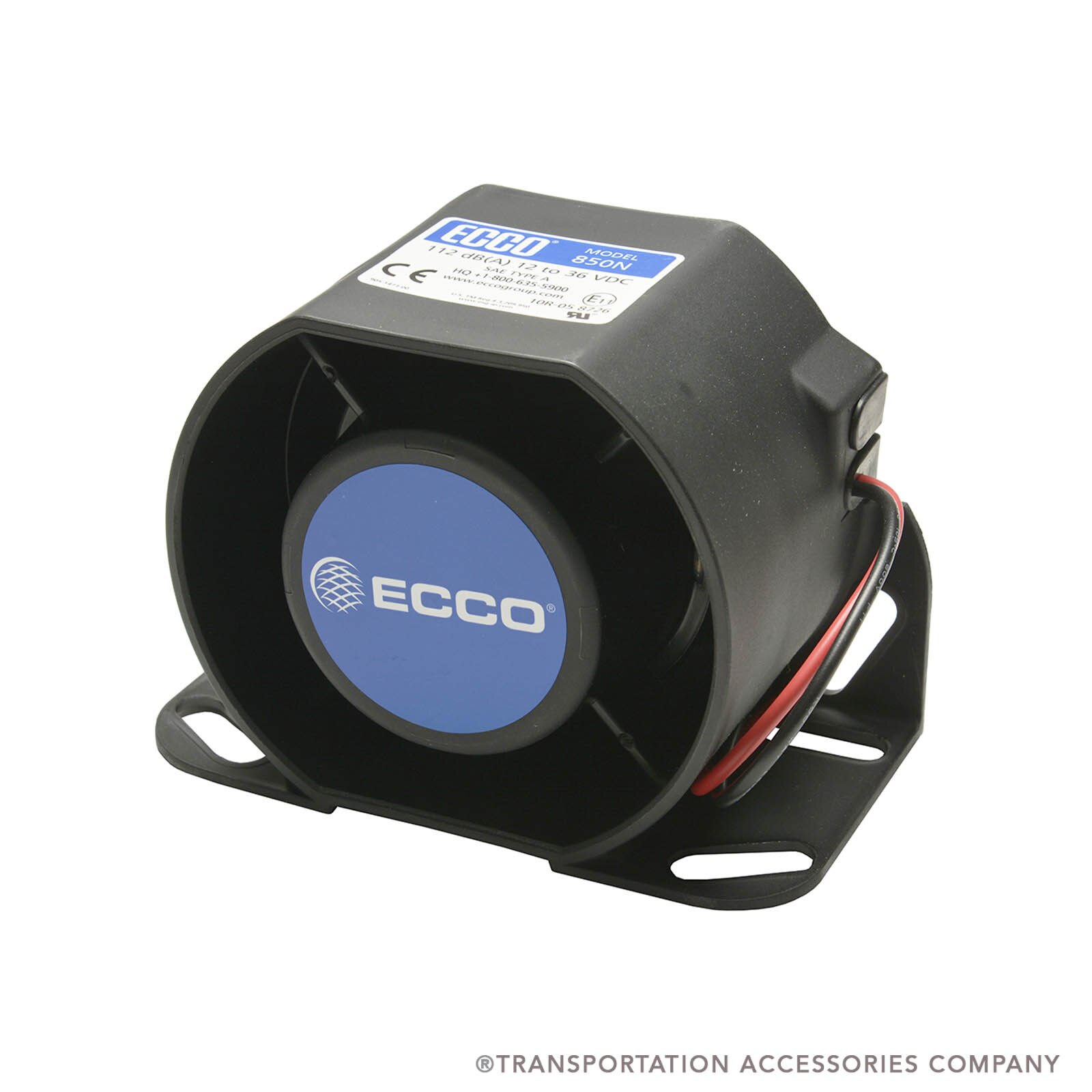 850 ECCO Back Up Alarm 112 dB