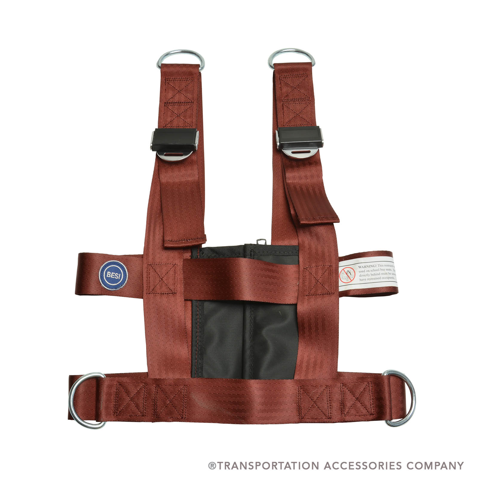 BR-33SJI Besi Medium Restraint Vest w/Safe Journey Mount