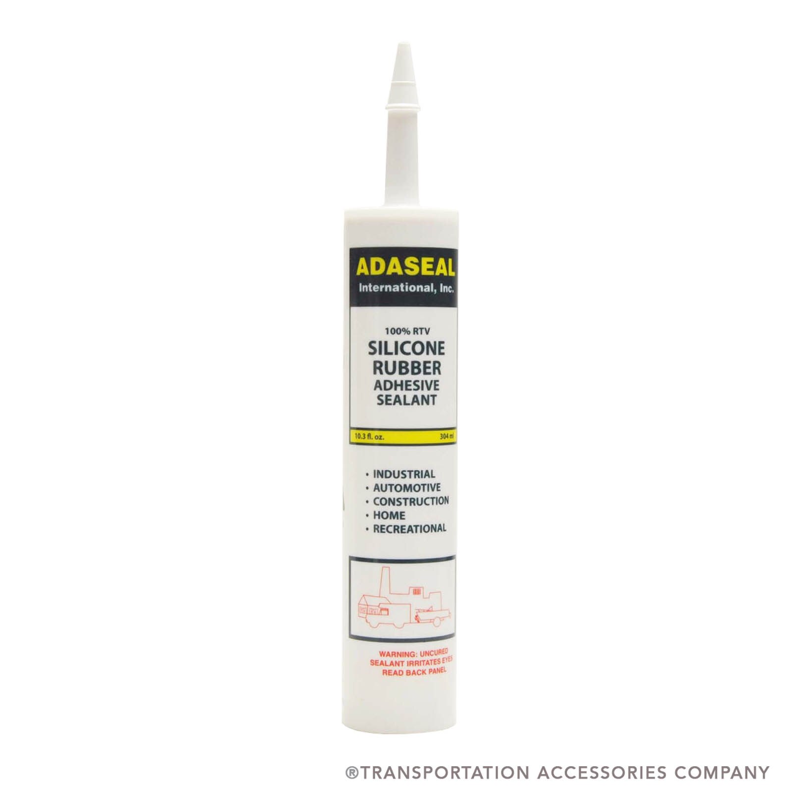 CC-10309 School Bus Yellow Silicone 10 Oz. Caulk Tube