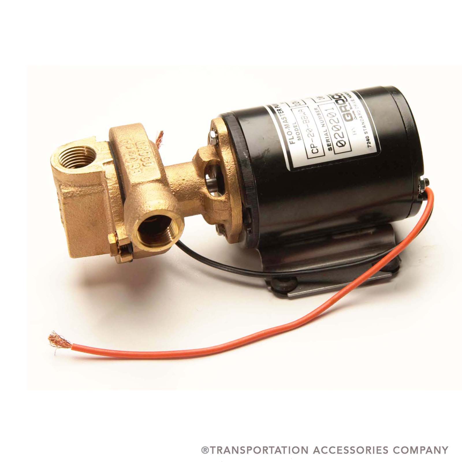 CP-20BB-WA Groco Booster Pump Wayne Style | TAC Bus Parts