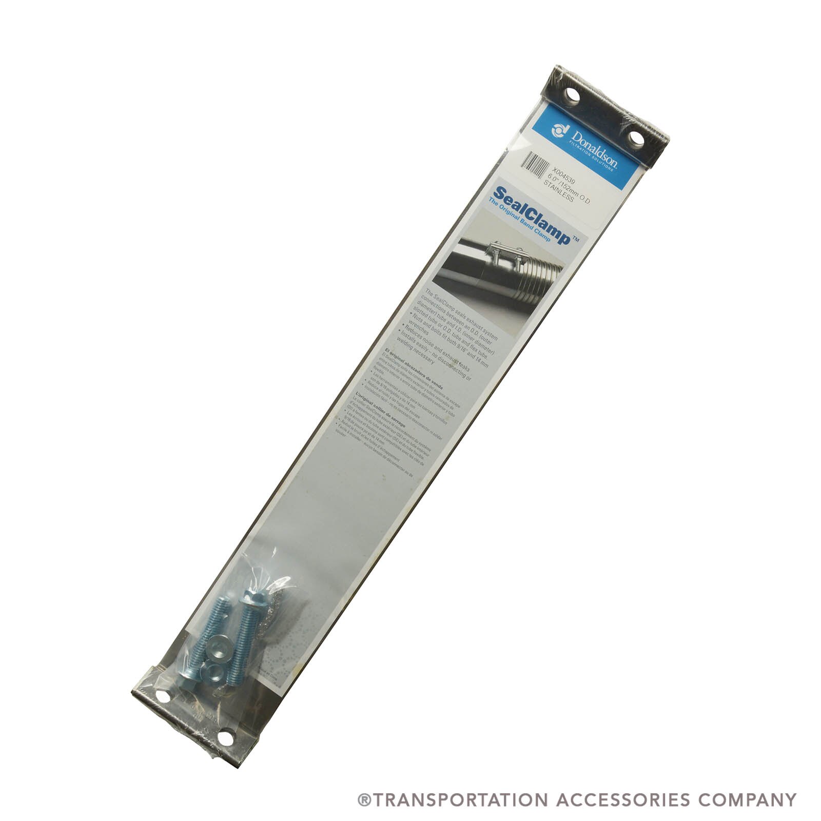 DSC-600 6" Stainless Seal Band Clamp