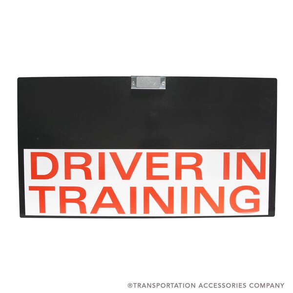 DT-1 Magnetic Driver In Training Sign