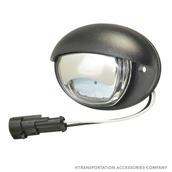 ECVCBLTST-IC Clear LED stepwell or entry light by Optiluxx With IC Plug