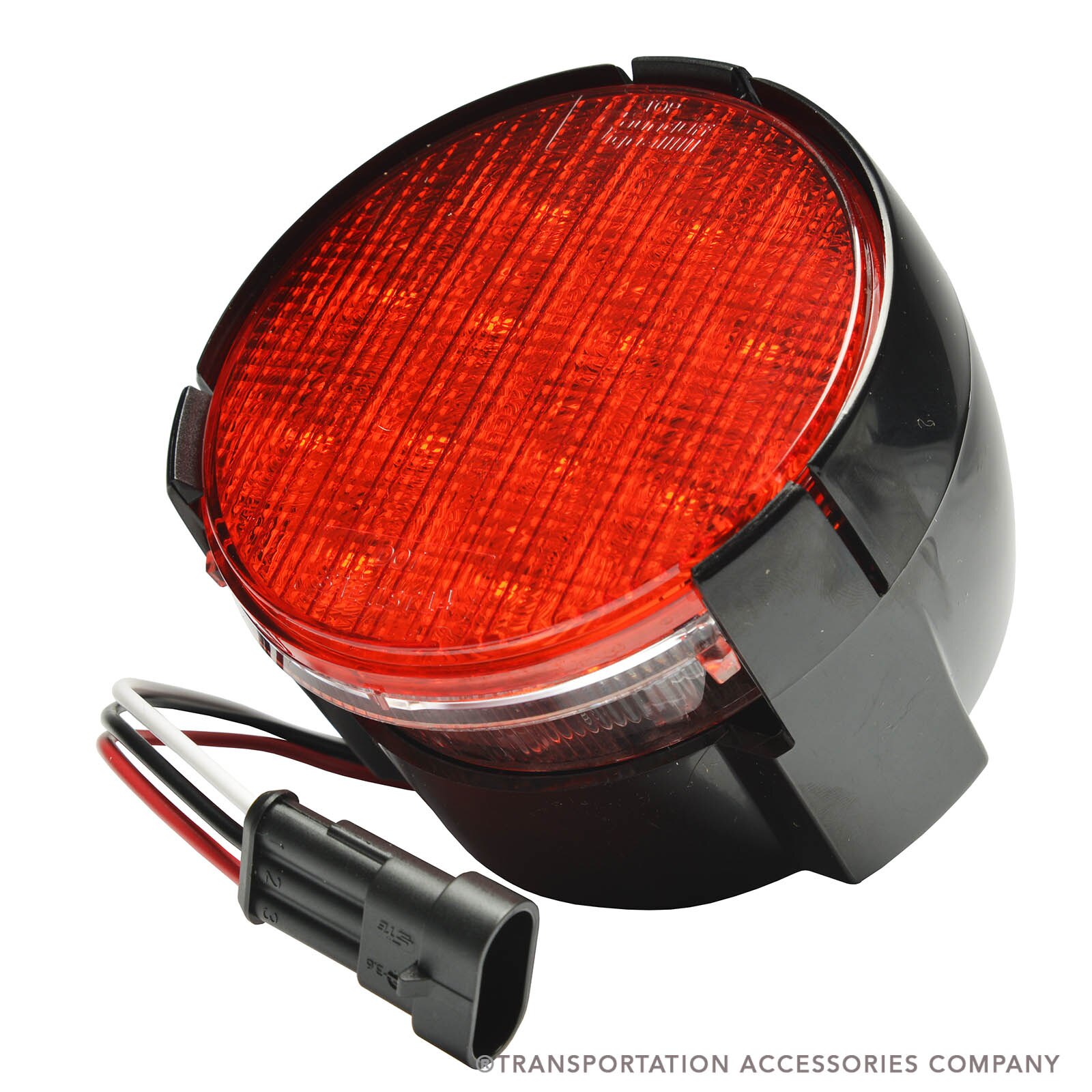 ECVR41STTELP-IC 4" LED Stop/Tail/License Light With IC Plug