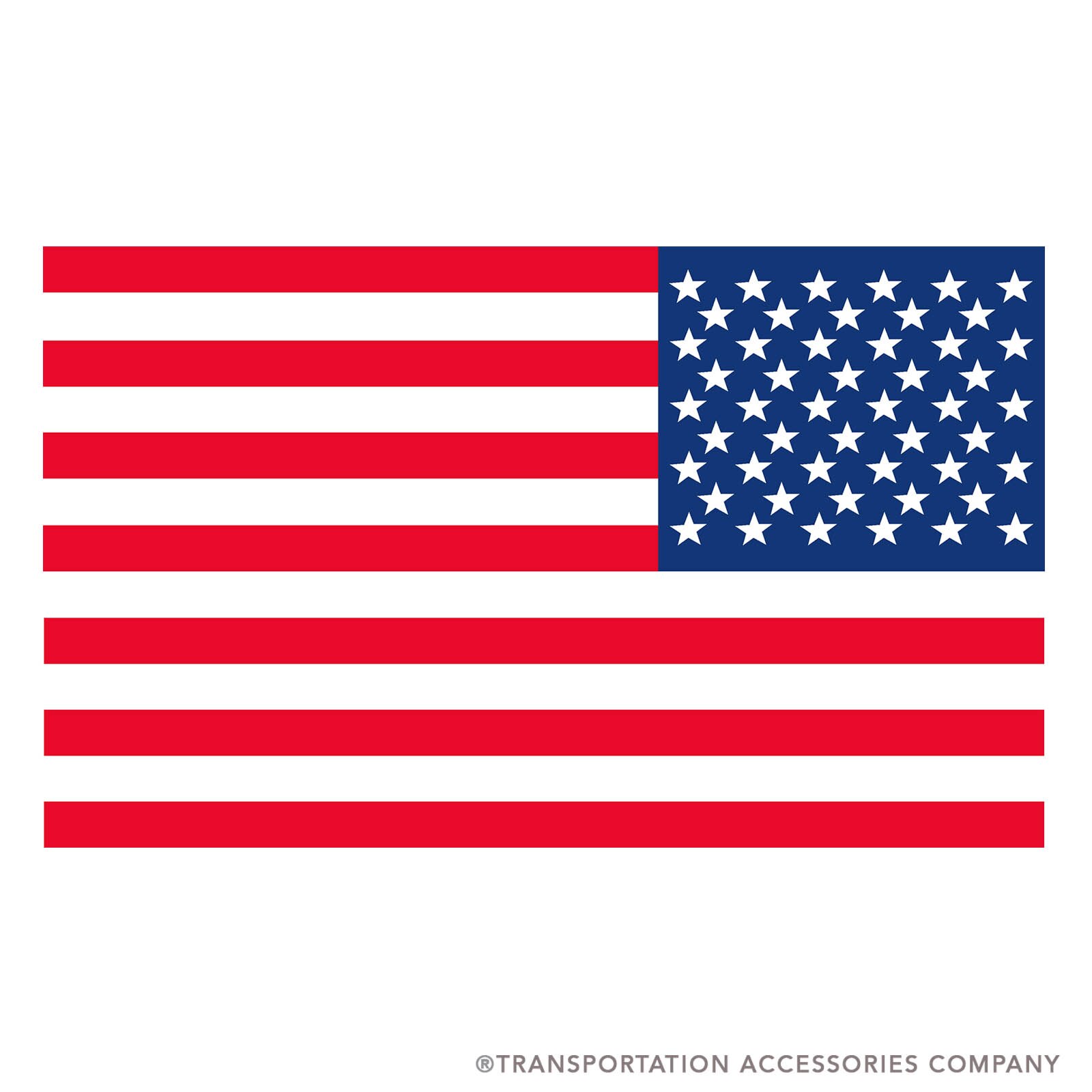 FLAG-RH American Flag Decal. RH Orientation