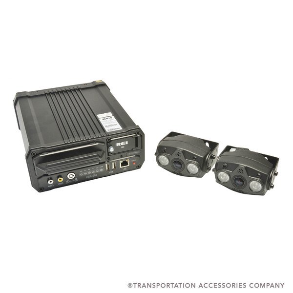 HD6-600-2-500GB-HDD REI HD6 6-CHANNEL DVR w/2 STANDARD CAMERAS