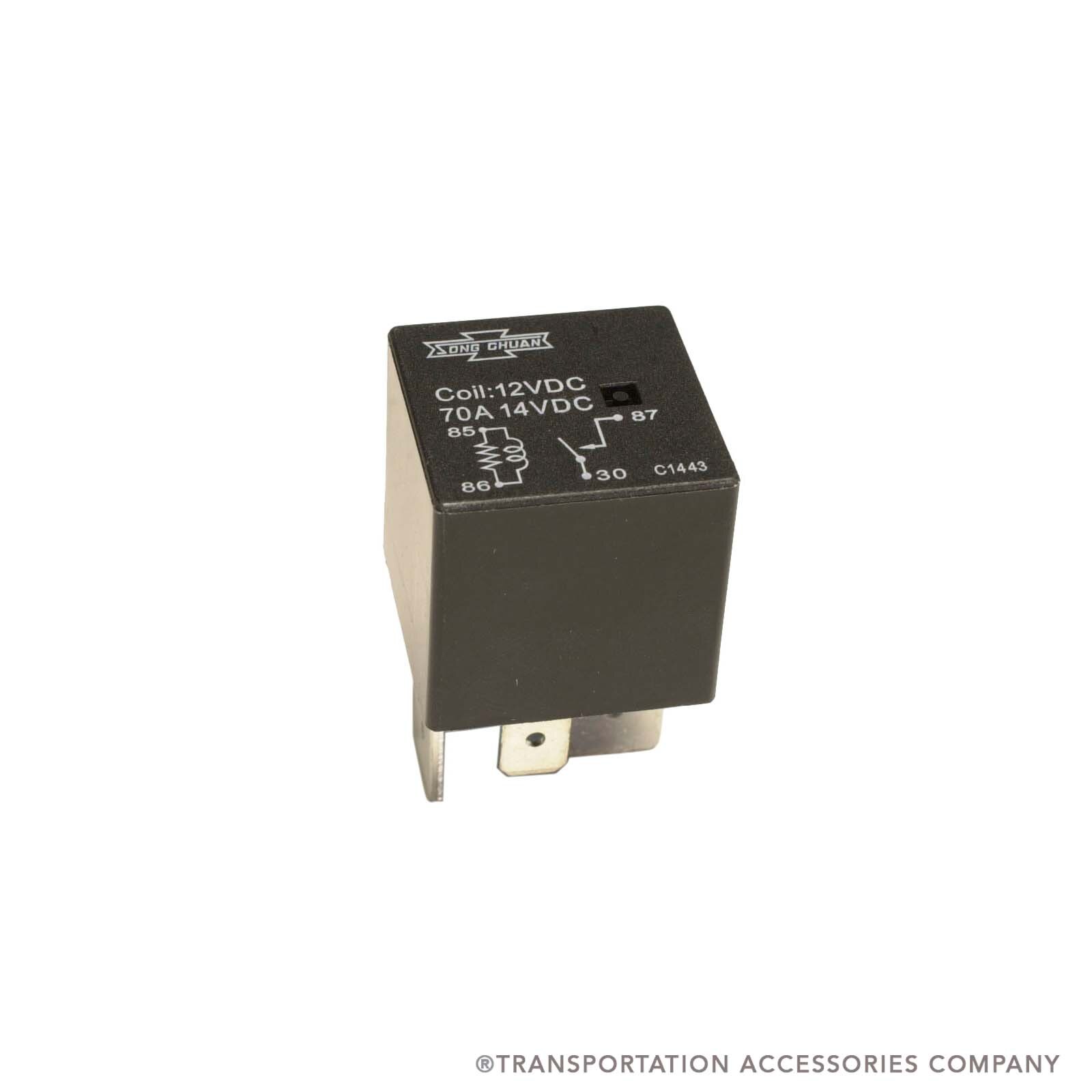 ICR-70 4-Terminal 70 Amp Relay for Blue Bird & IC