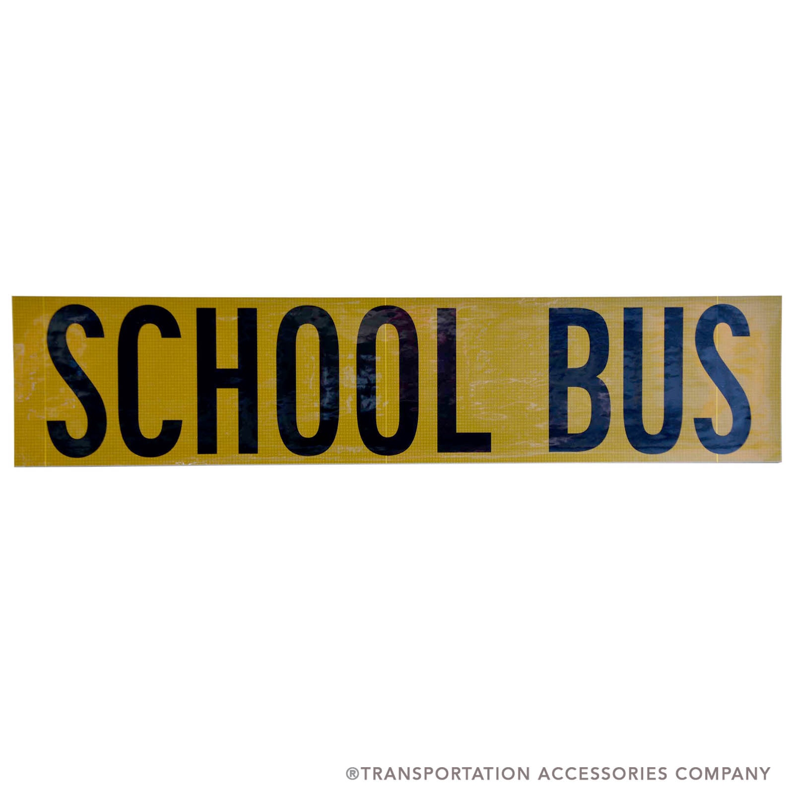 RD-67 Reflective SCHOOL BUS Decal