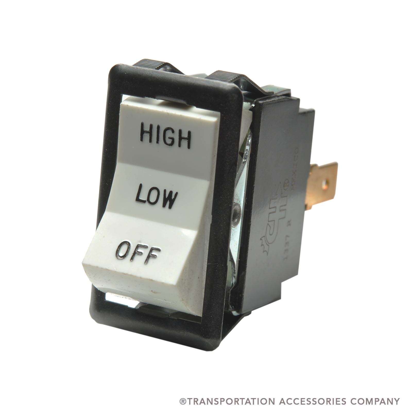 RS-57 4-Terminal Rocker Switch