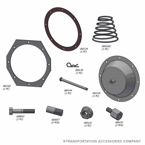 S28109K Air Crossing Arm Hardware Kit
