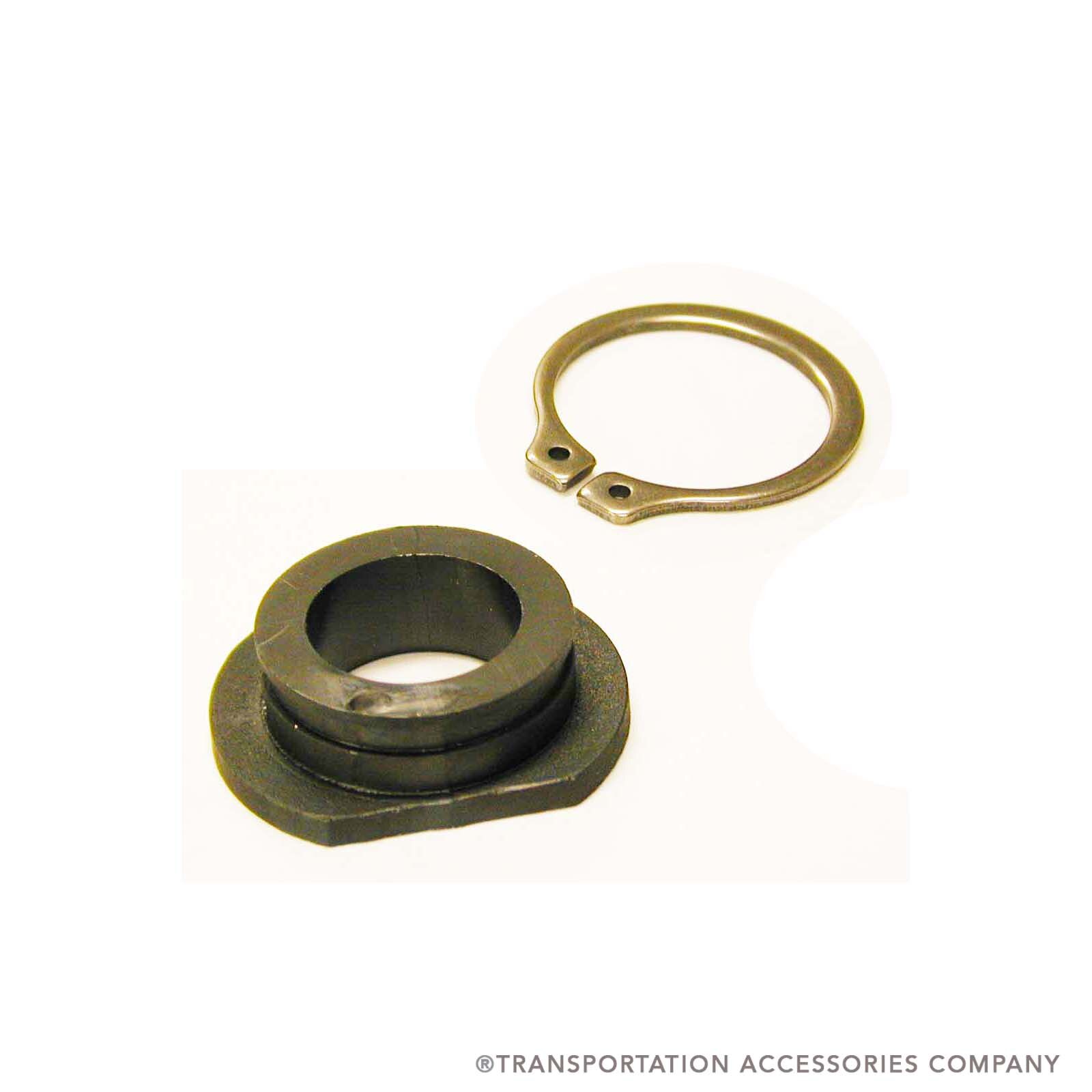 S5166 1/4 Nylon Bushing with Snap Ring