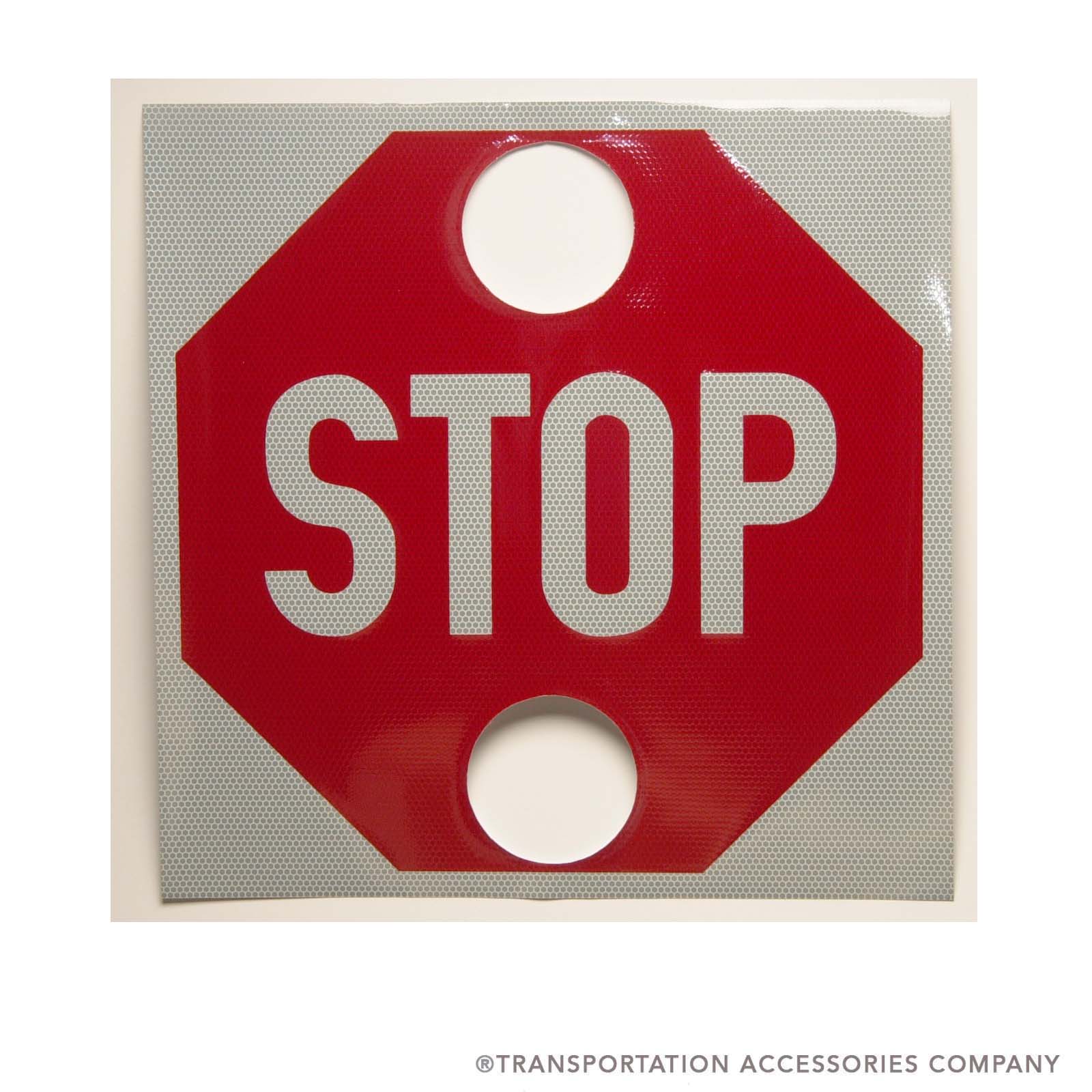 S943 Stop Arm Decal