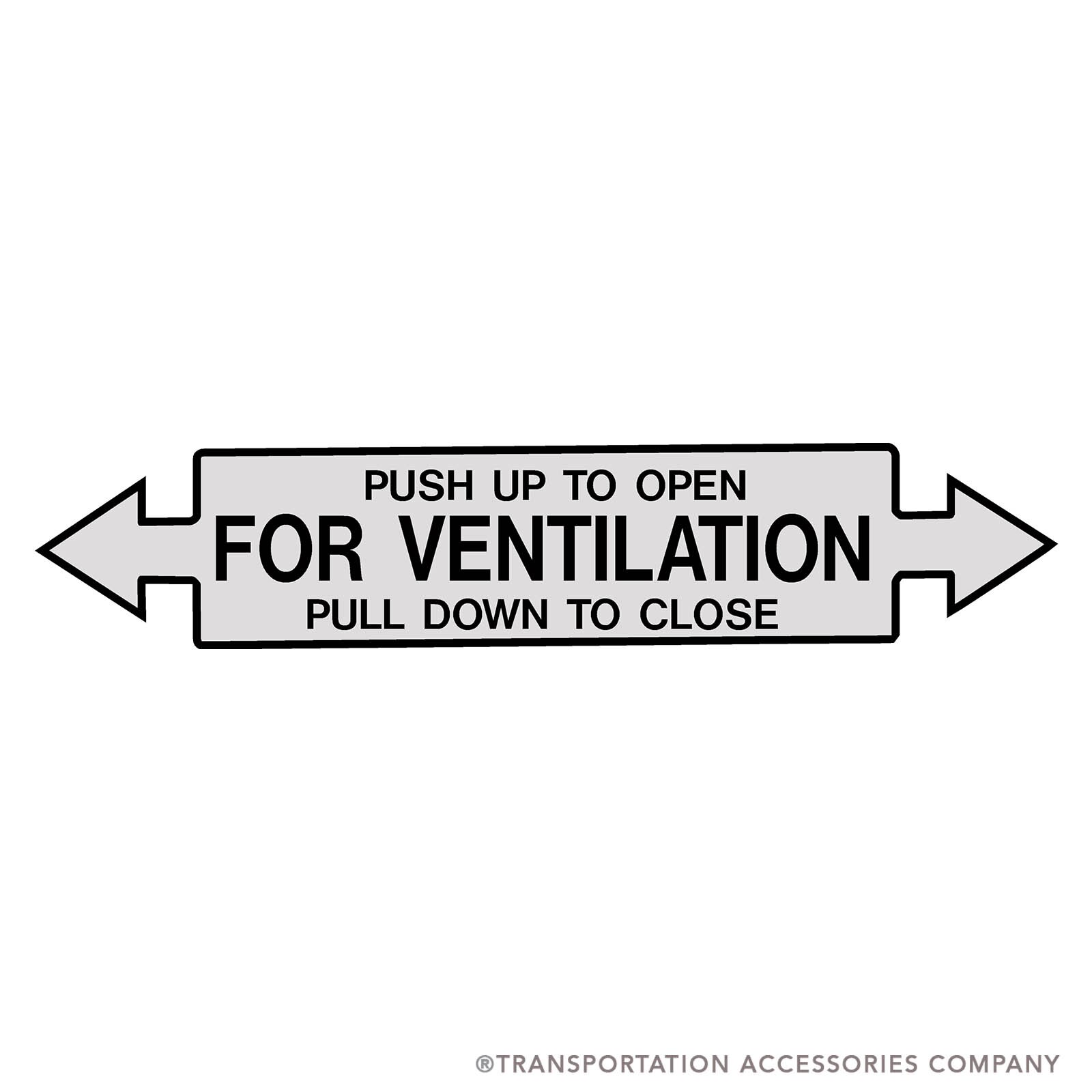 SB-217 Decal from Transpec Roof Hatch