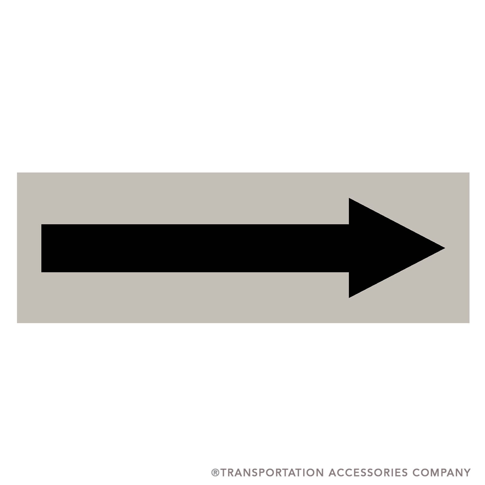 SB-75 Decal Black Arrow on Clear