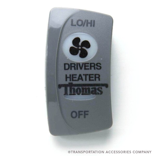 TCS-222 - Driver's Heater Switch for Thomas