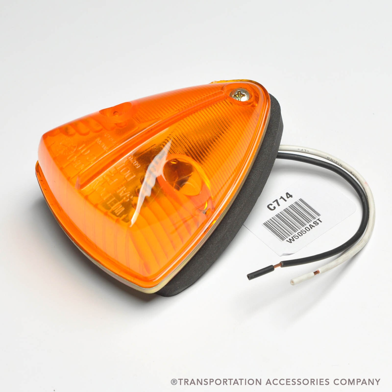 W5050AST Weldon 2-Wire Amber Marker Lamp