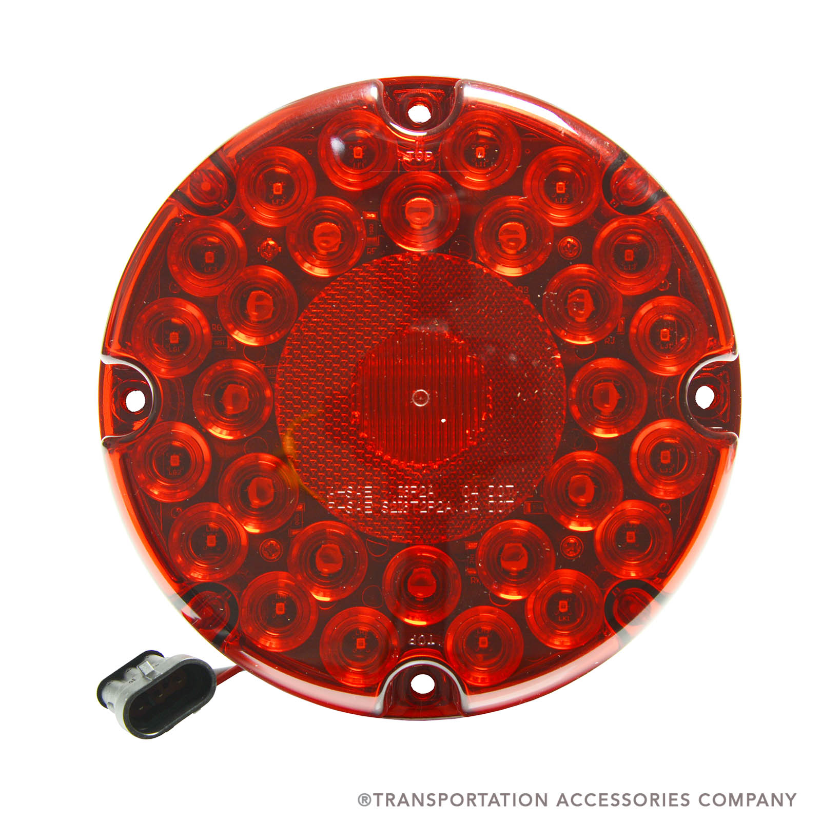 XP-7LEDST-IC 7" Red LED Stop & Tail Lamp with IC Plug